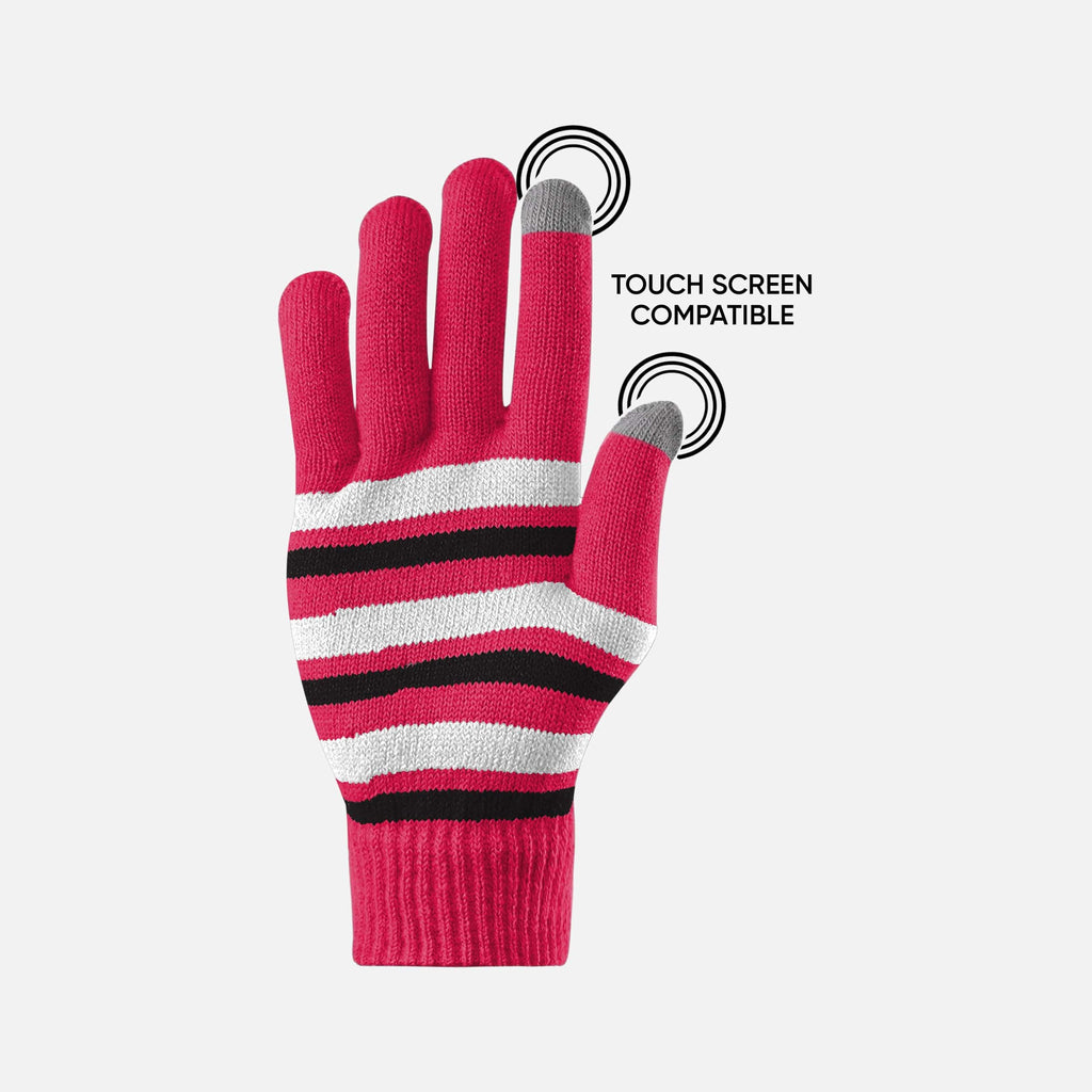 Wisconsin Badgers Stretch Gloves FOCO