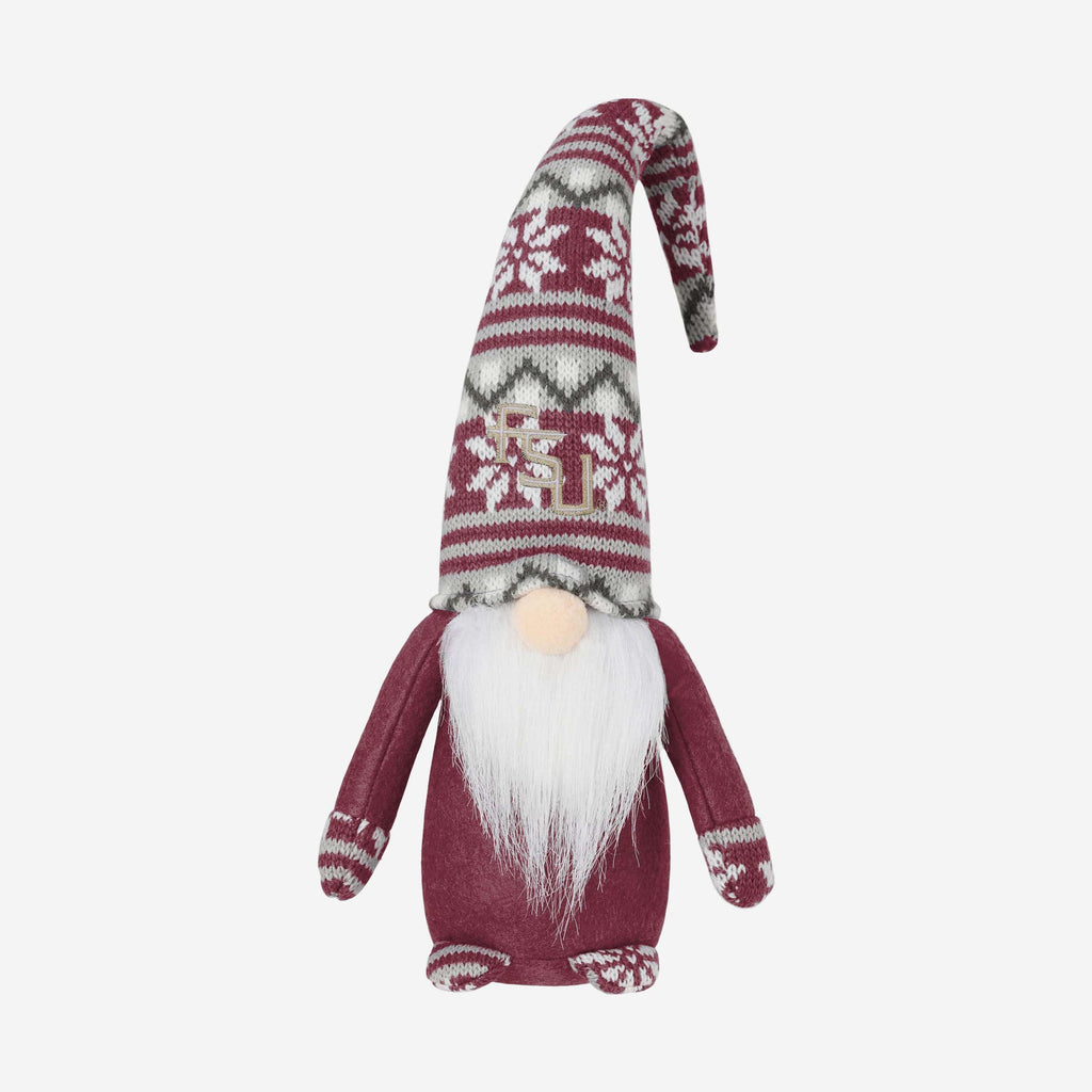 Florida State Seminoles Bent Hat Plush Gnome FOCO