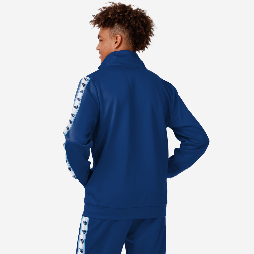 Tennessee Titans Stripe Logo Track Jacket FOCO