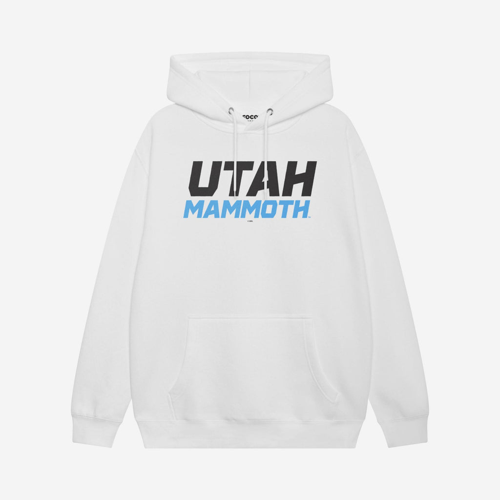 Utah Mammoth Wordmark Logo Hoodie FOCO