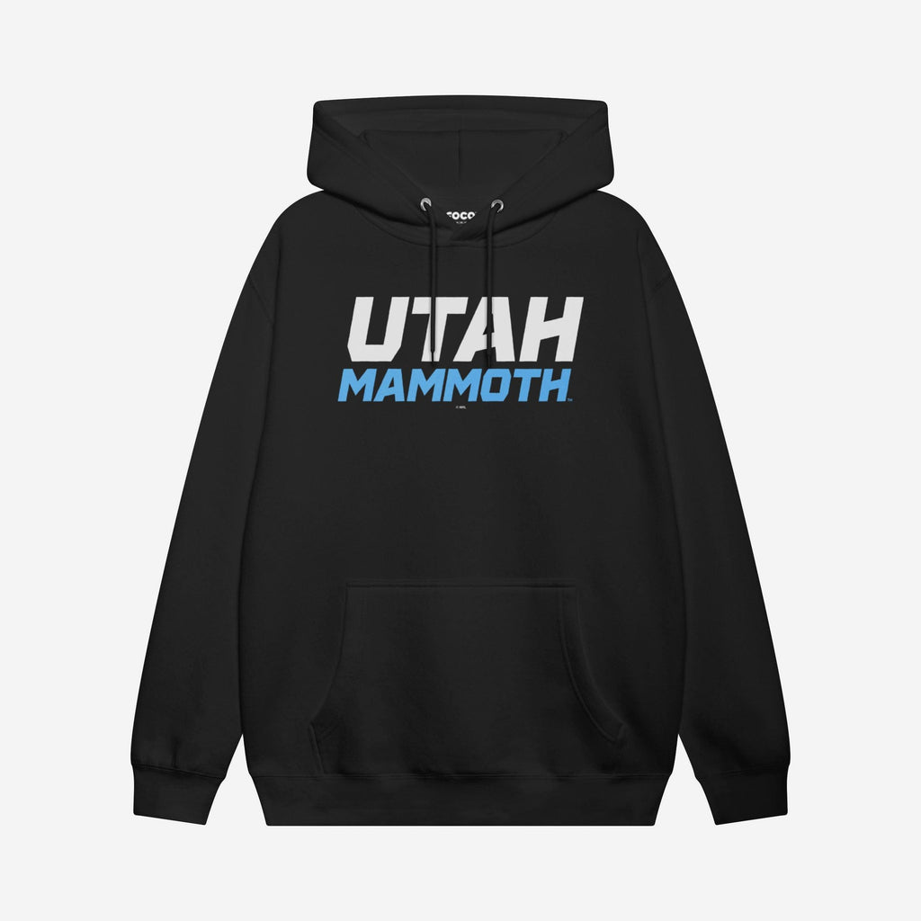 Utah Mammoth Wordmark Logo Hoodie FOCO