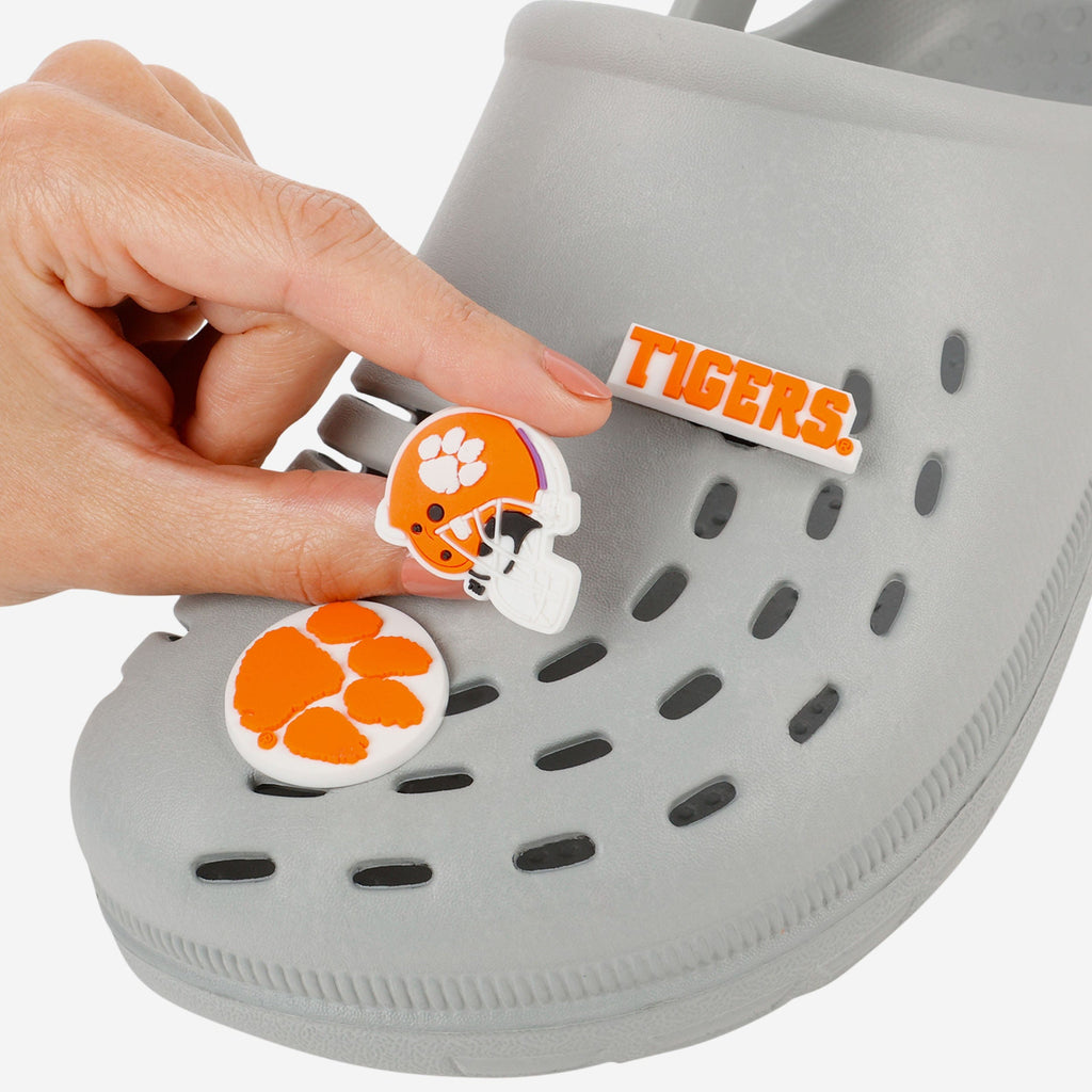 Clemson Tigers 10 Pack Team Clog Charms FOCO