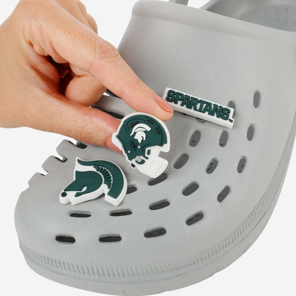 Michigan State Spartans 10 Pack Team Clog Charms FOCO