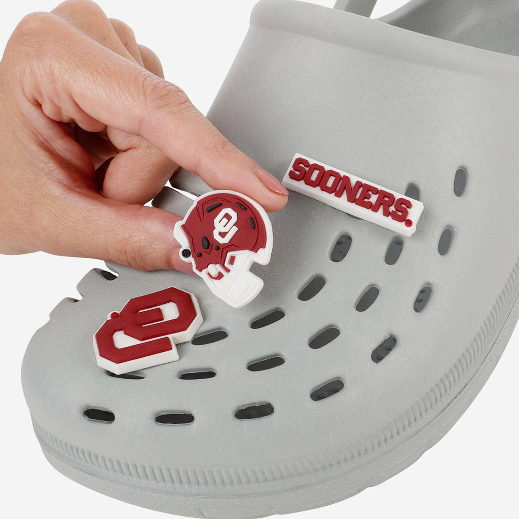 Oklahoma Sooners 10 Pack Team Clog Charms FOCO