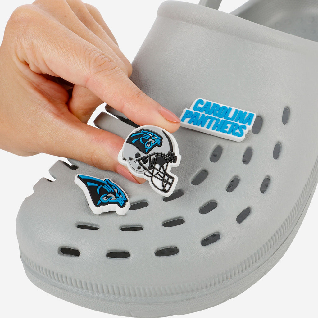 Carolina Panthers 10 Pack Team Clog Charms FOCO