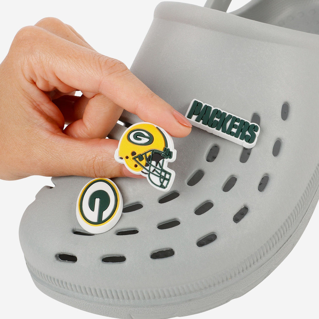 Green Bay Packers 10 Pack Team Clog Charms FOCO