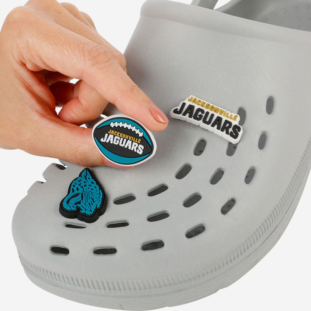 Jacksonville Jaguars 10 Pack Team Clog Charms FOCO