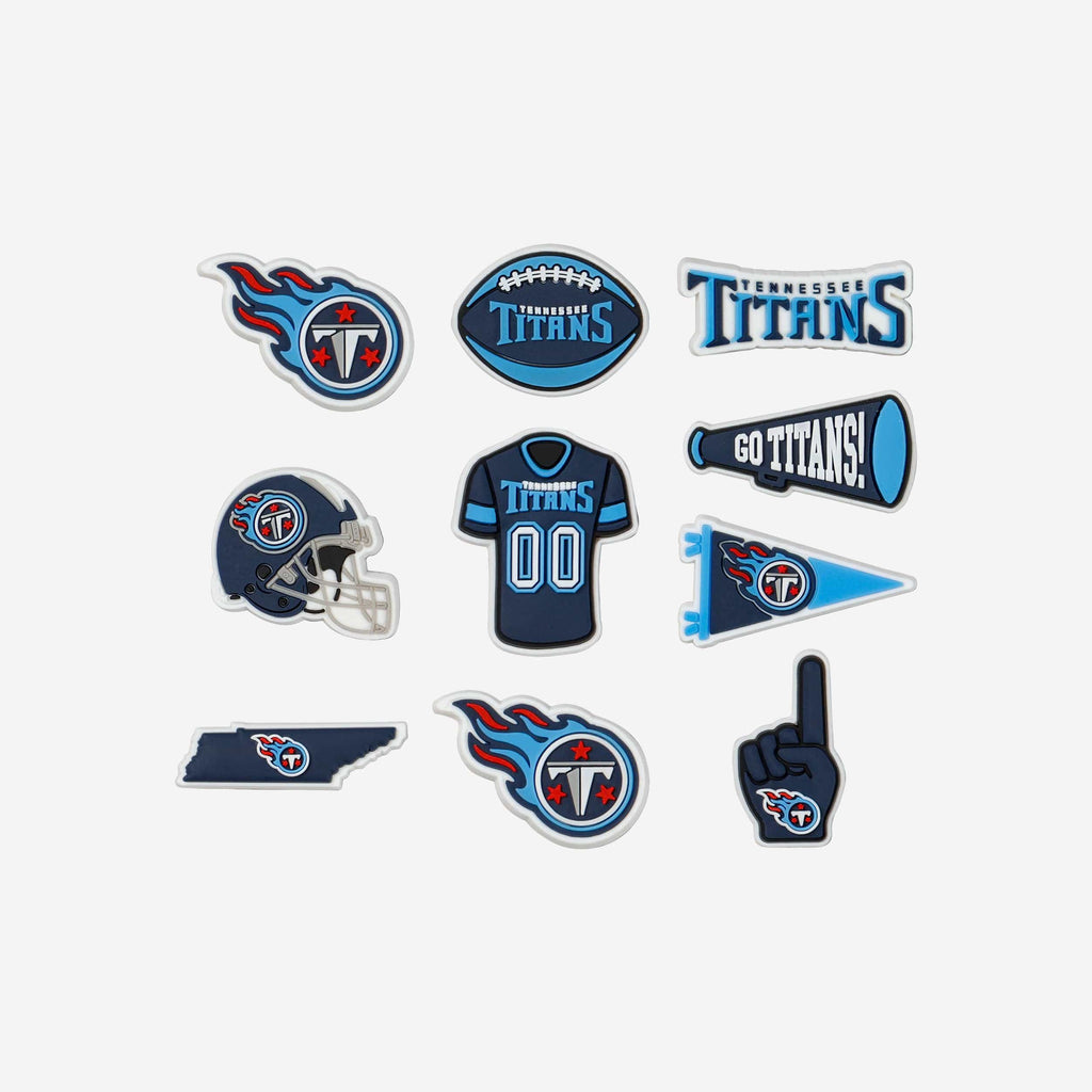 Tennessee Titans 10 Pack Team Clog Charms FOCO