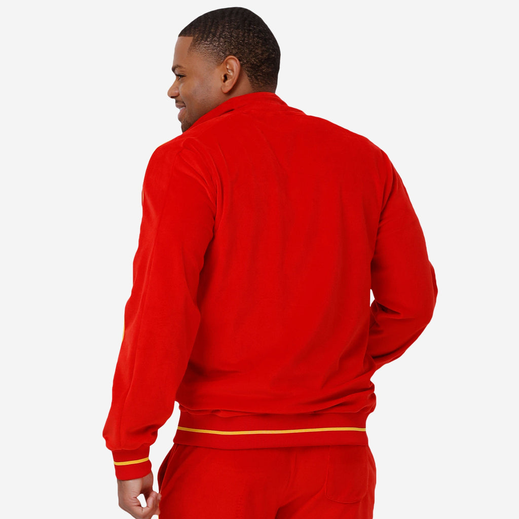 Kansas City Chiefs Velour Zip Up Top FOCO