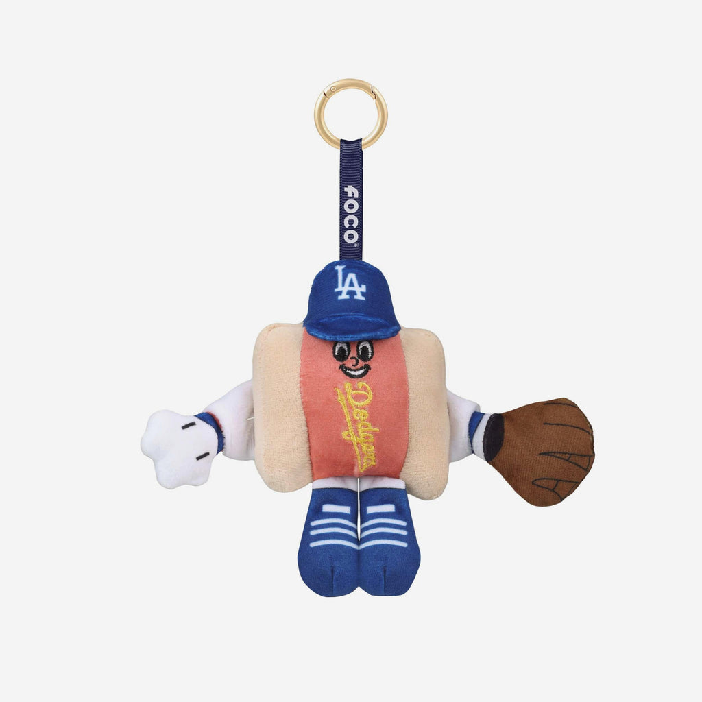 Los Angeles Dodgers Plush Food Bag Charm Keychain FOCO