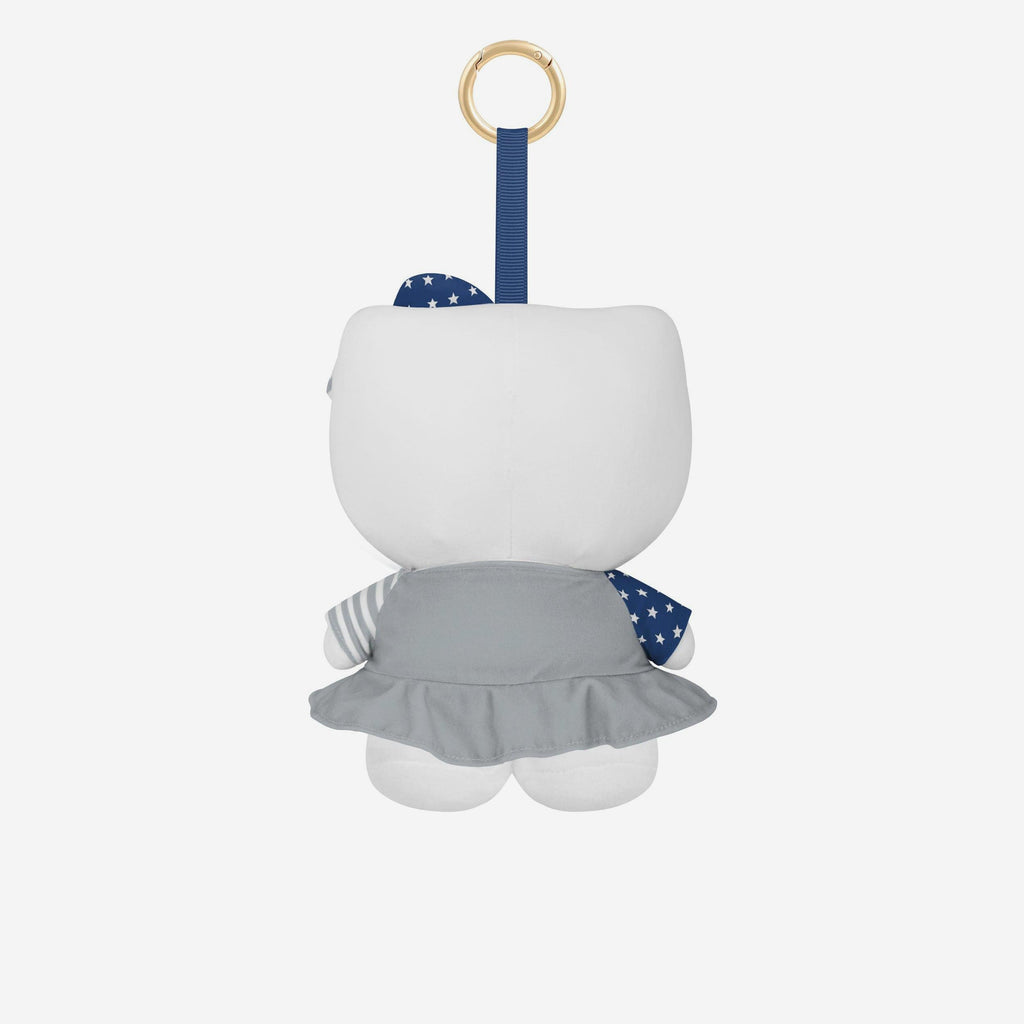 Los Angeles Dodgers Americana Plush Hello Kitty® Bag Charm Keychain FOCO