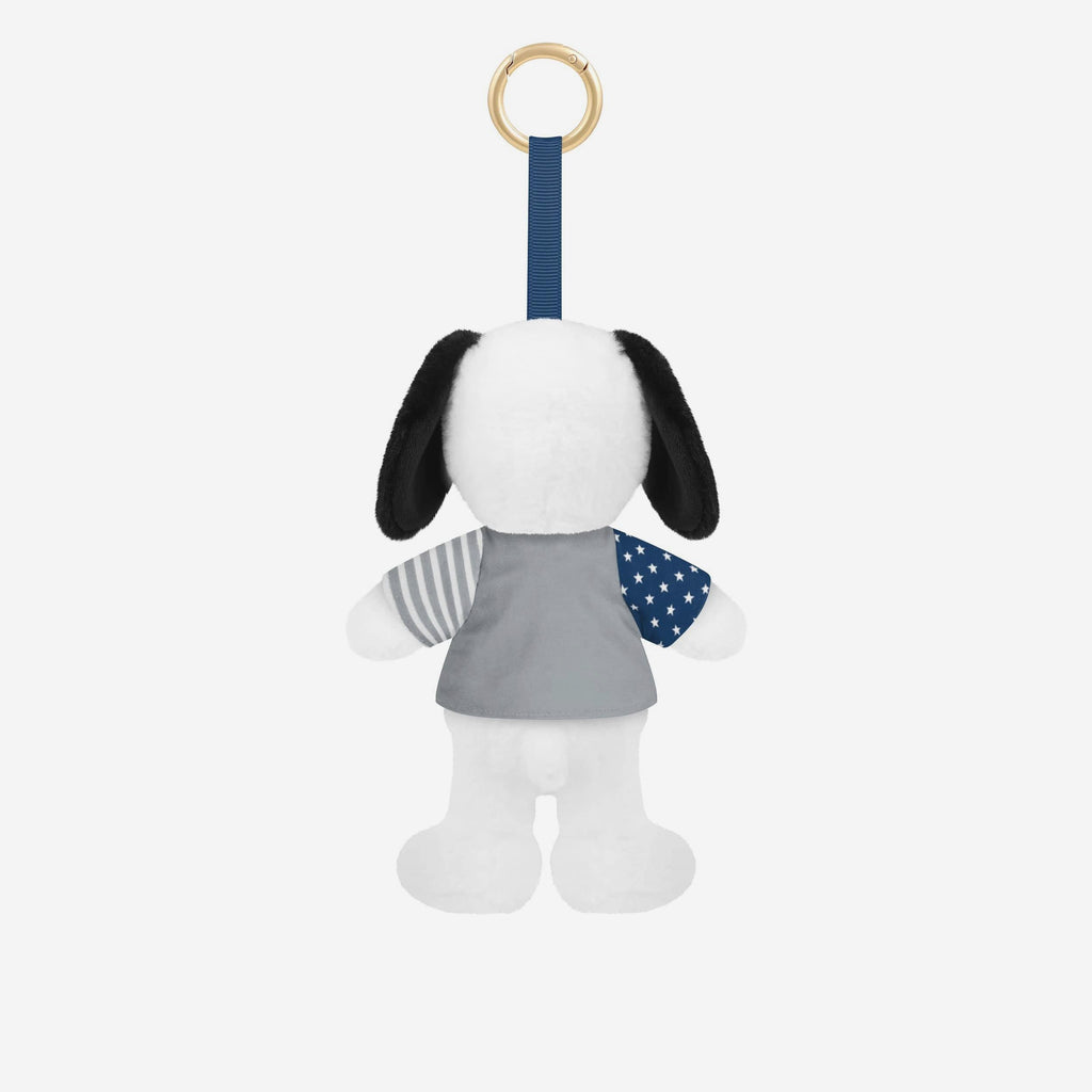 Los Angeles Dodgers Americana Plush Snoopy Peanuts Bag Charm Keychain FOCO