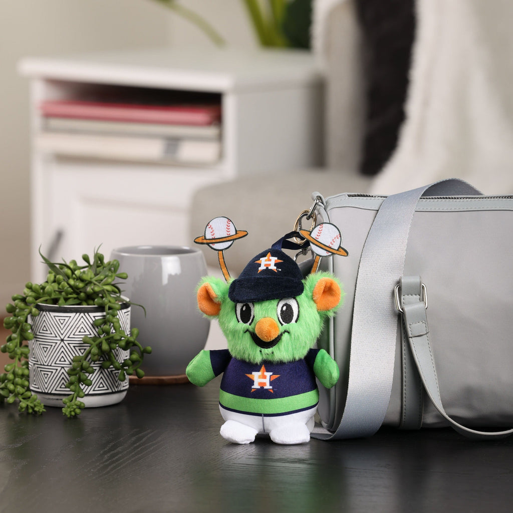 Houston Astros Plush Teamie Beanie Mascot Bag Charm Keychain FOCO