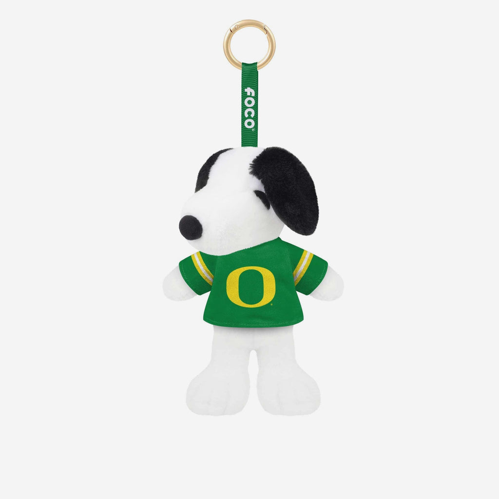 Oregon Ducks Plush Snoopy Peanuts Bag Charm Keychain FOCO