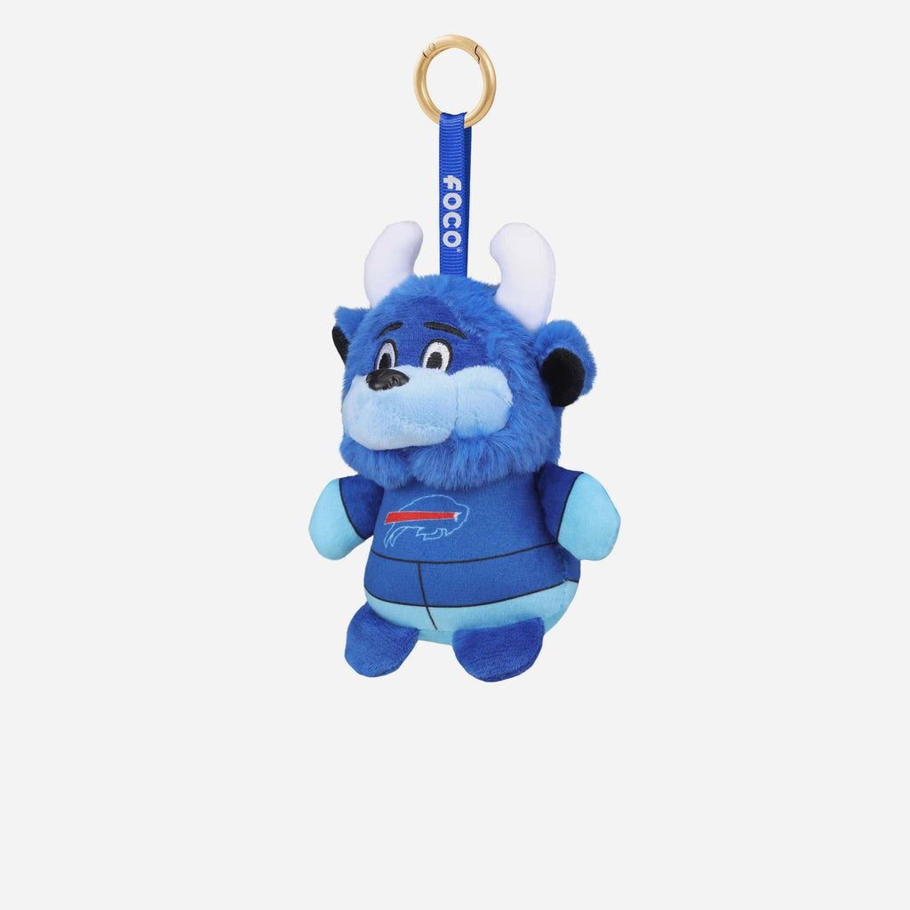 Buffalo Bills Plush Teamie Beanie Mascot Bag Charm Keychain FOCO