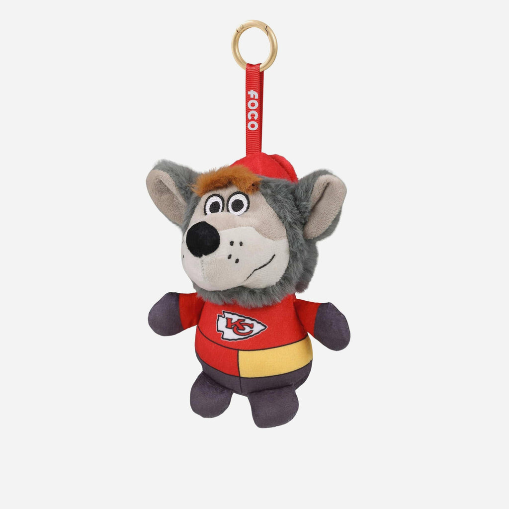 Kansas City Chiefs Plush Teamie Beanie Mascot Bag Charm Keychain FOCO