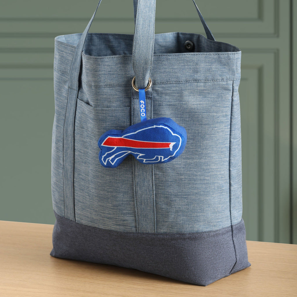 Buffalo Bills Plush Team Logo Bag Charm Keychain FOCO