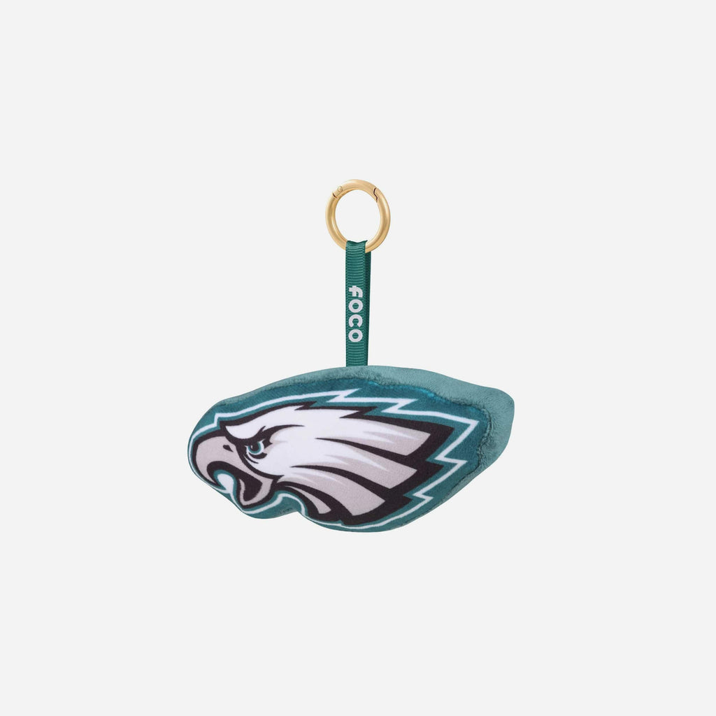 Philadelphia Eagles Plush Team Logo Bag Charm Keychain FOCO