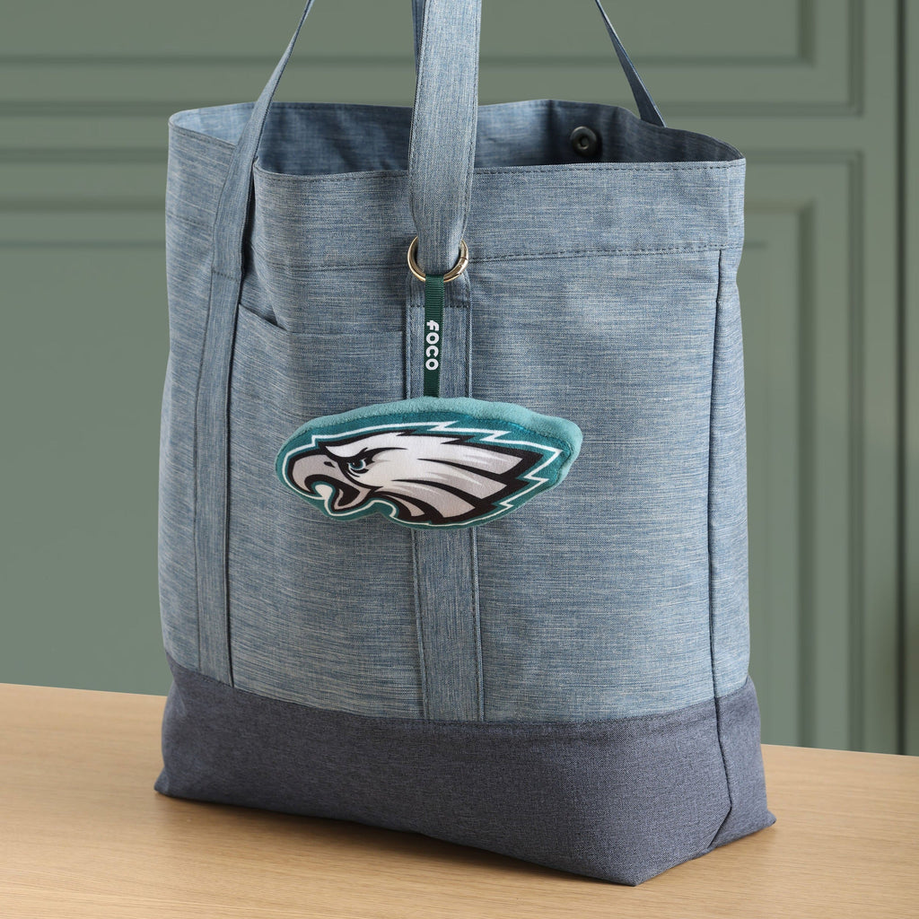 Philadelphia Eagles Plush Team Logo Bag Charm Keychain FOCO