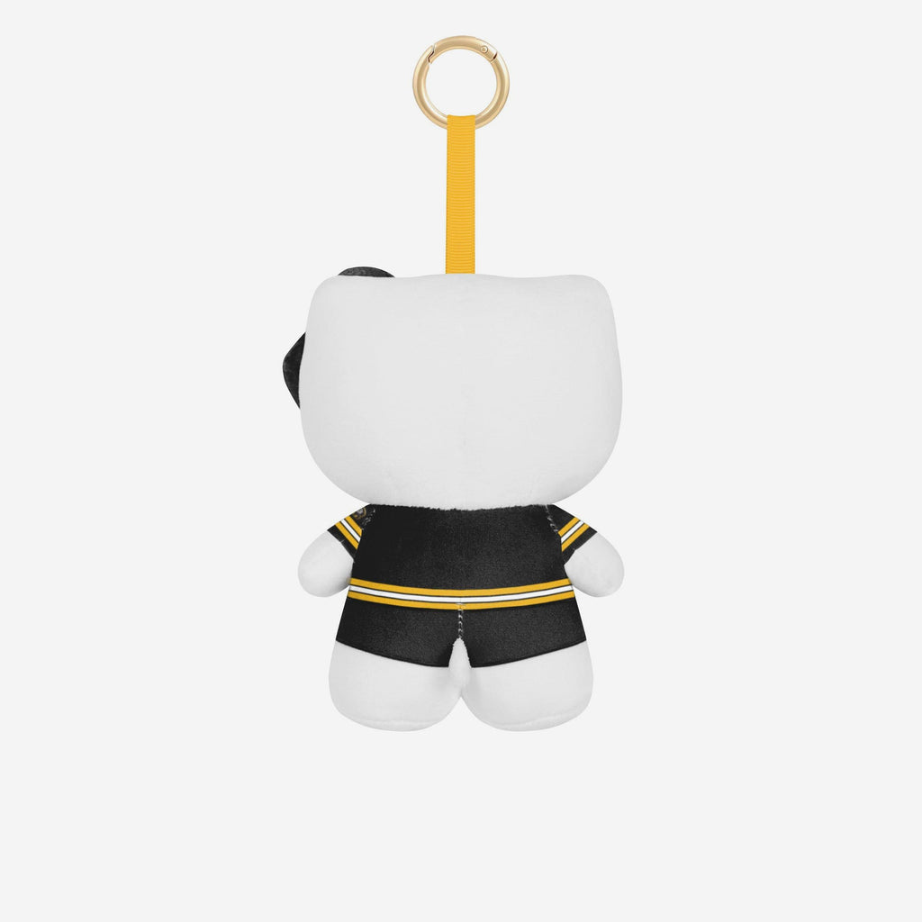 Boston Bruins Plush Hello Kitty® Bag Charm Keychain FOCO