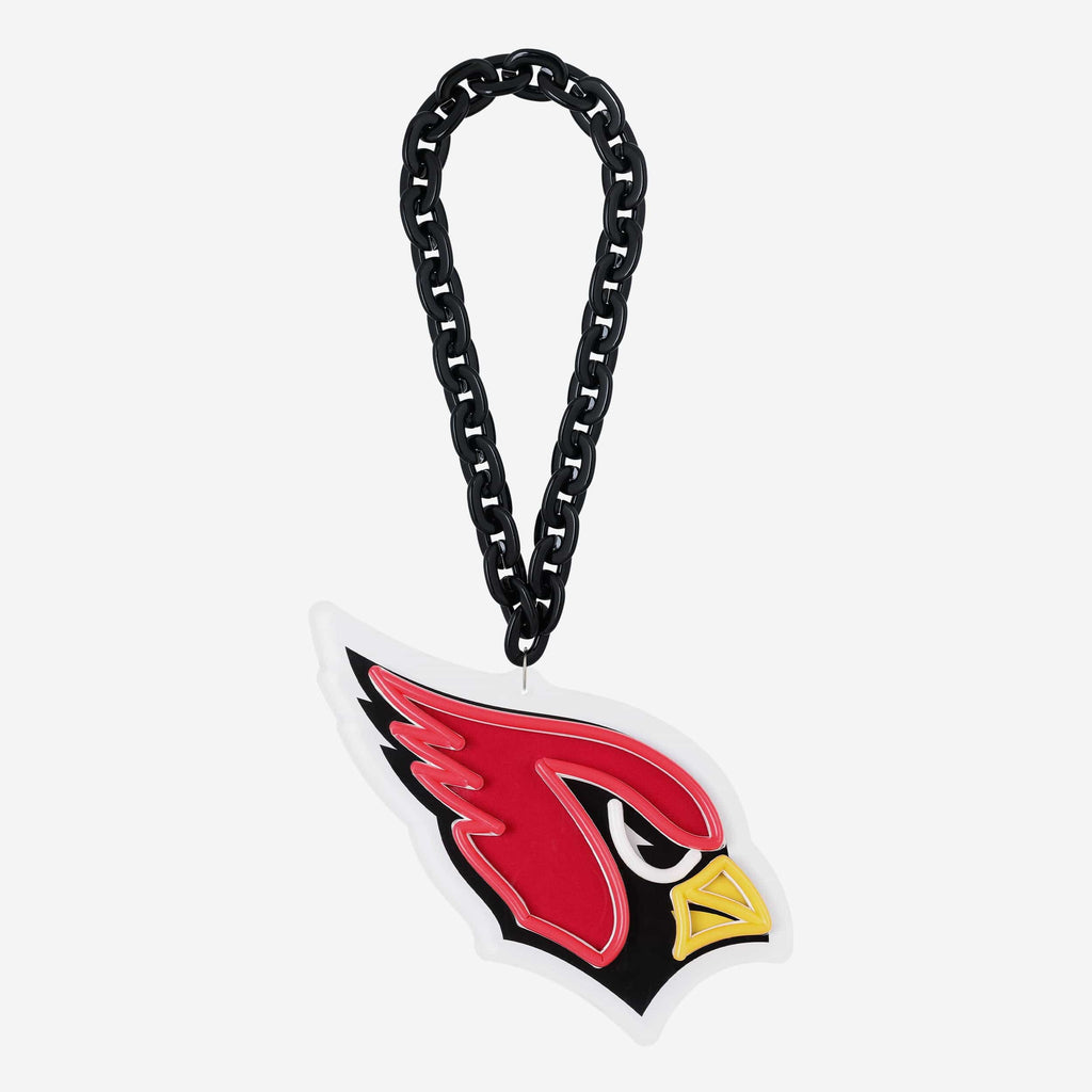 Arizona Cardinals Neon Light Up Big Logo Chain FOCO