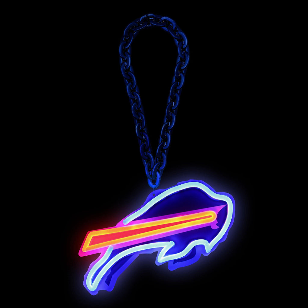 Buffalo Bills Neon Light Up Big Logo Chain FOCO