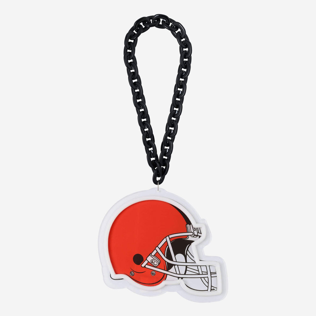 Cleveland Browns Neon Light Up Big Logo Chain FOCO