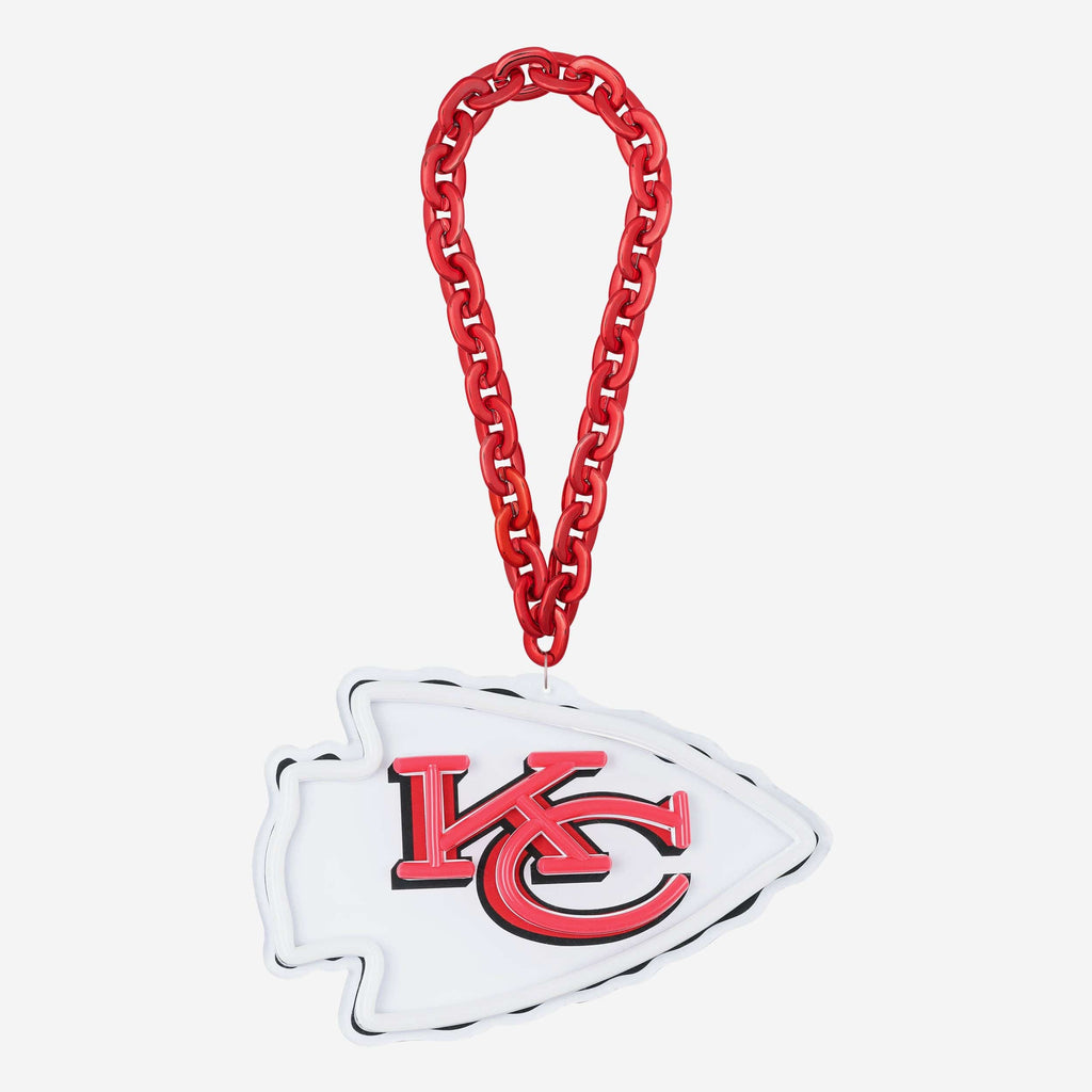 Kansas City Chiefs Neon Light Up Big Logo Chain FOCO