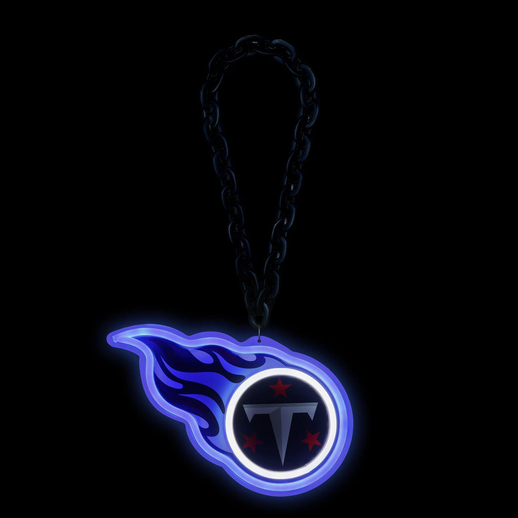 Tennessee Titans Neon Light Up Big Logo Chain FOCO