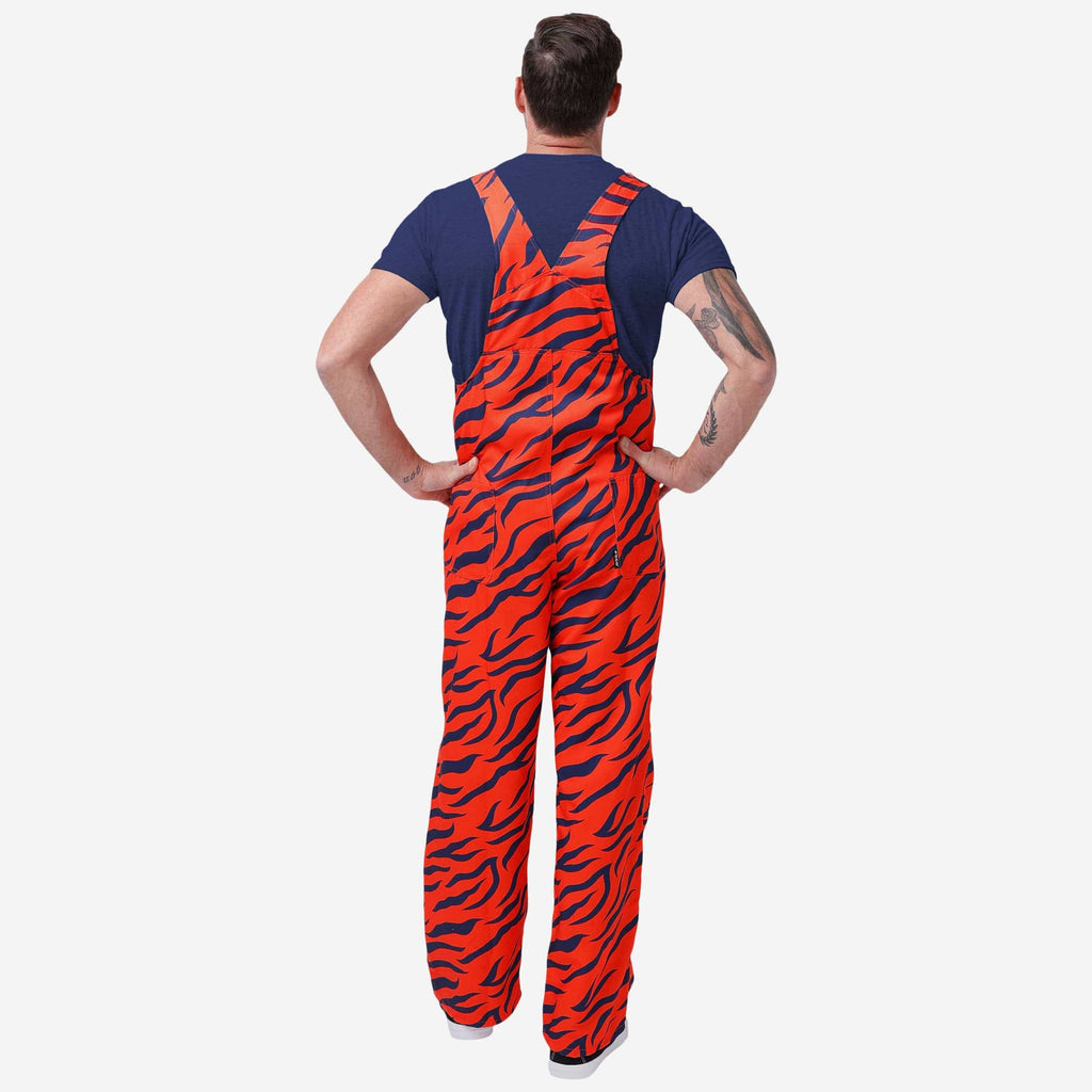 Detroit Tigers Mens Tiger Stripe Thematic Bib Overalls FOCO