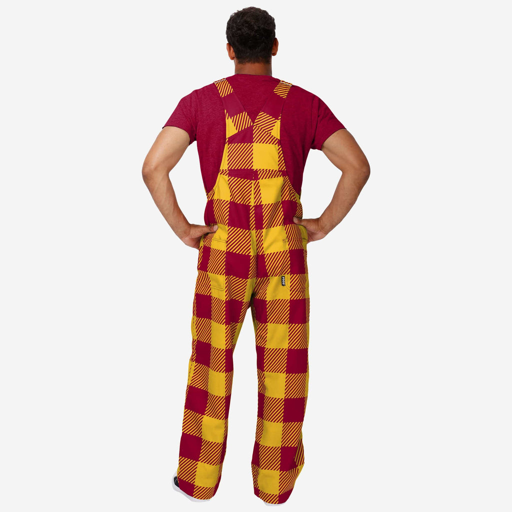 Iowa State Cyclones Mens Plaid Bib Overalls FOCO