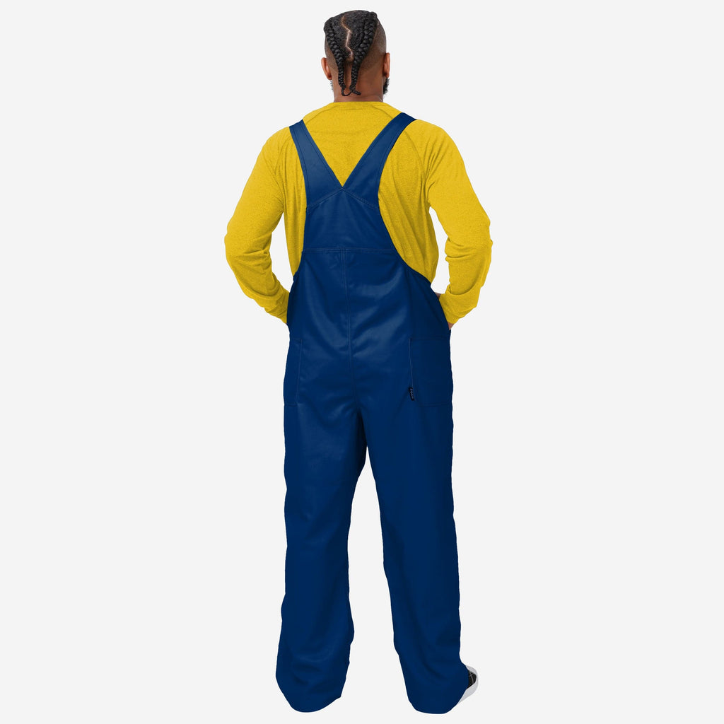 Michigan Wolverines Mens Big Logo Bib Overalls FOCO