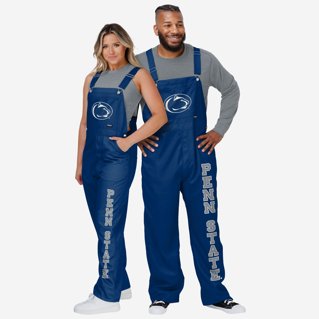 Penn State Nittany Lions Mens Big Logo Bib Overalls FOCO