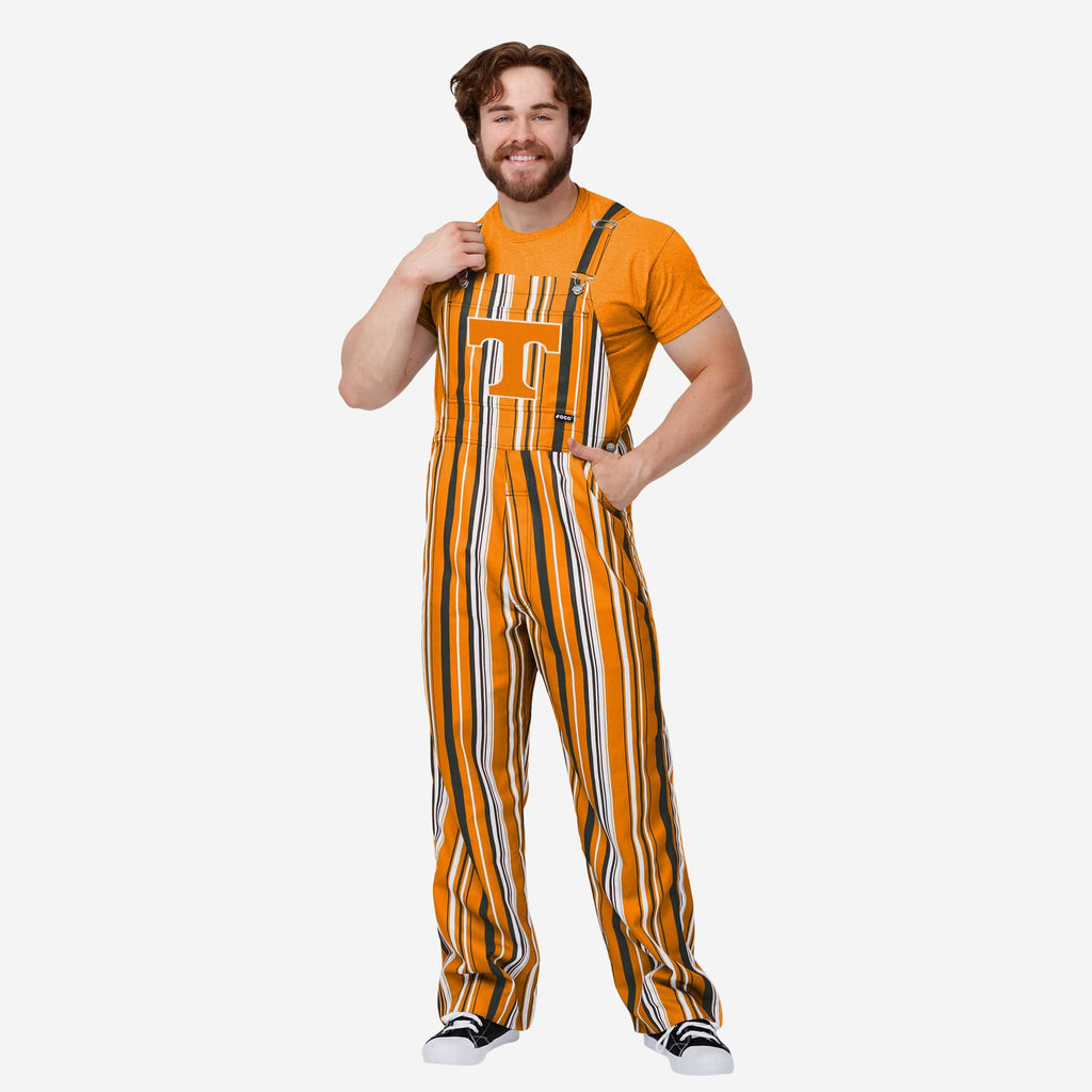 Tennessee Volunteers Mens Hyper Stripe Bib Overalls FOCO