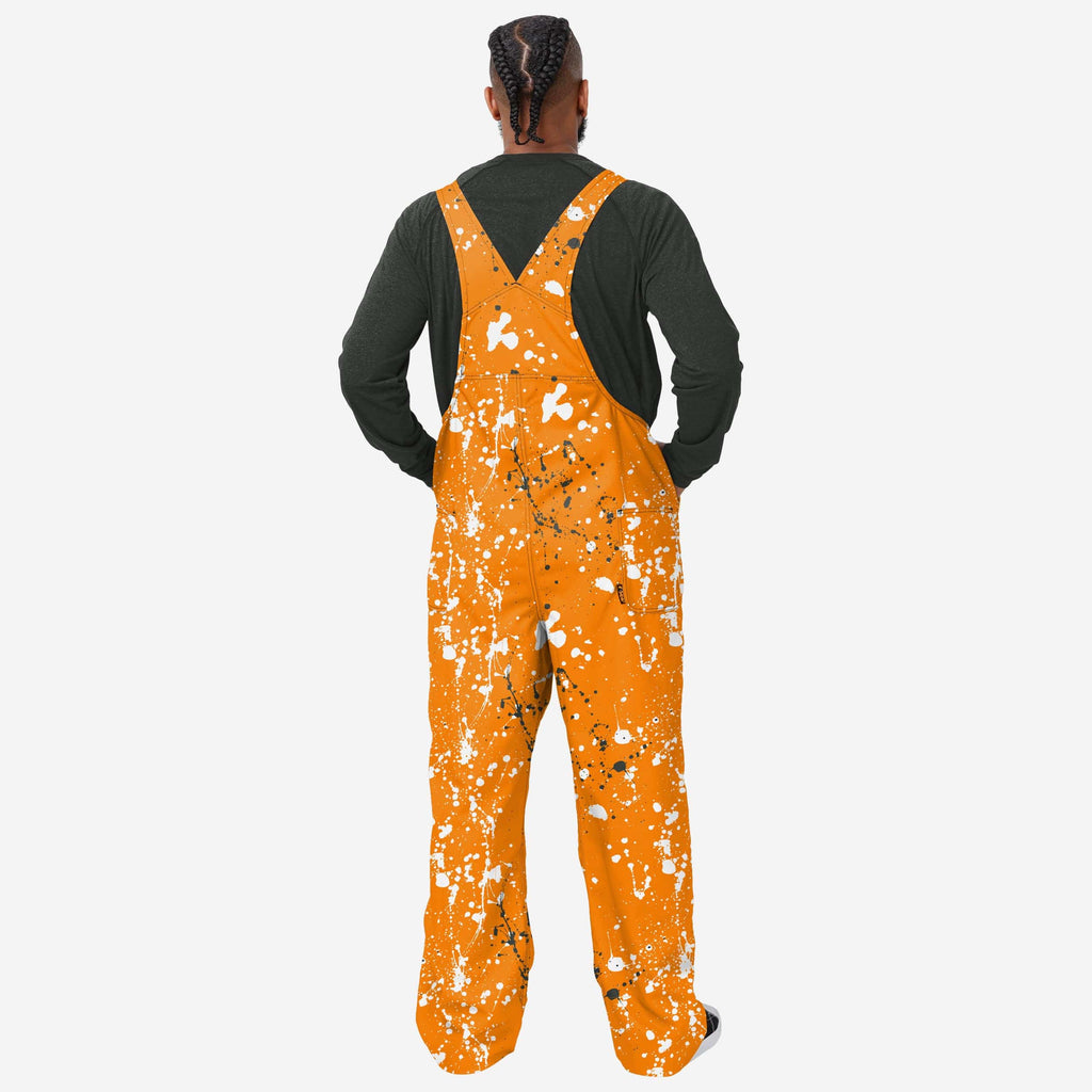 Tennessee Volunteers Mens Paint Splatter Bib Overalls FOCO
