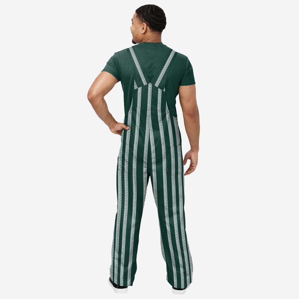 Michigan State Spartans Mens Sideline Spirit Bib Overalls FOCO