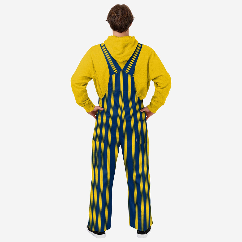 Michigan Wolverines Mens Sideline Spirit Bib Overalls FOCO
