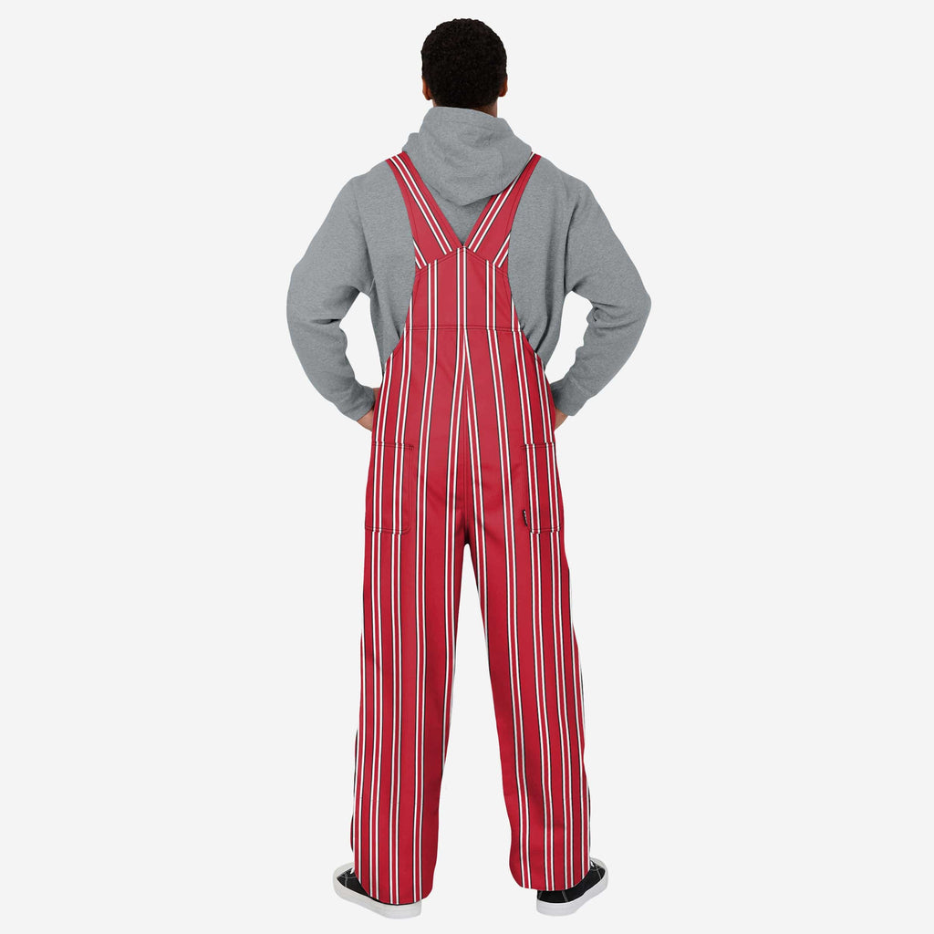 Ohio State Buckeyes Mens Sideline Spirit Bib Overalls FOCO