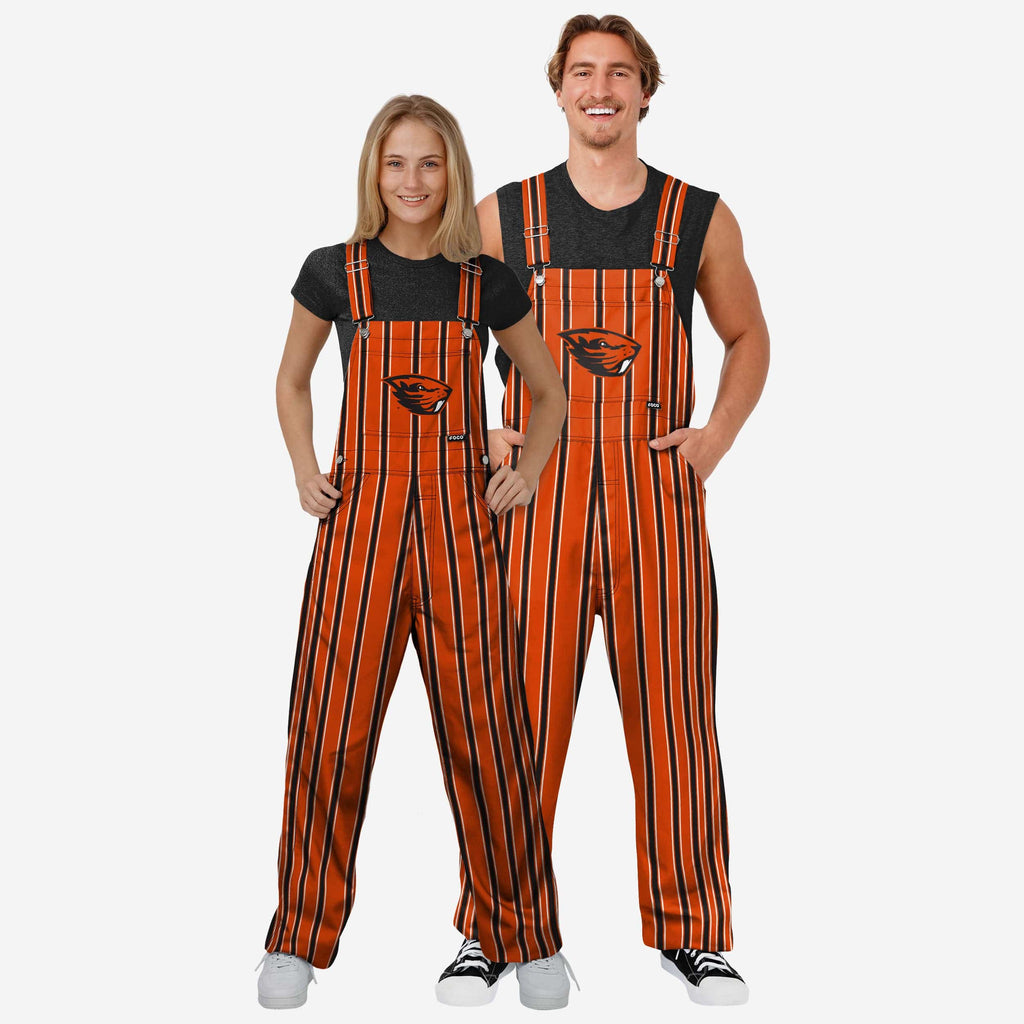 Oregon State Beavers Mens Sideline Spirit Bib Overalls FOCO