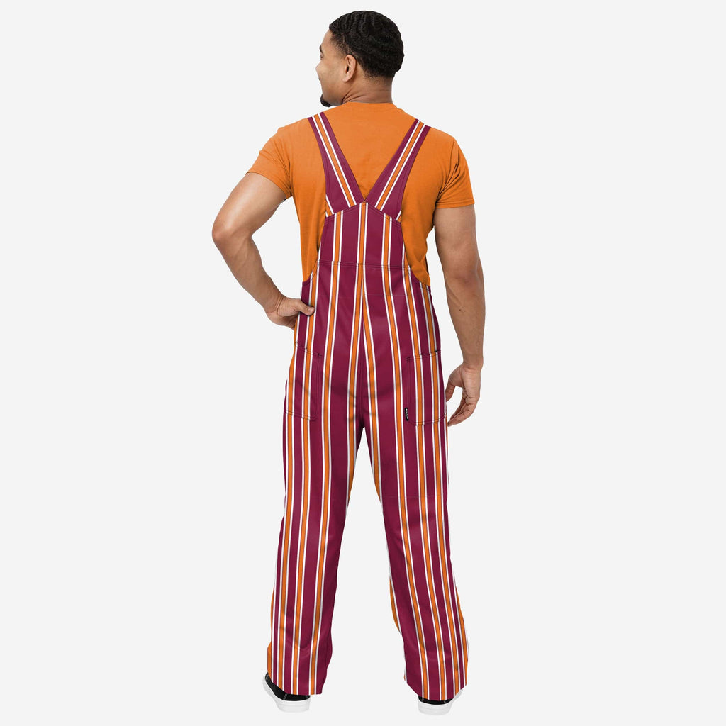 Virginia Tech Hokies Mens Sideline Spirit Bib Overalls FOCO