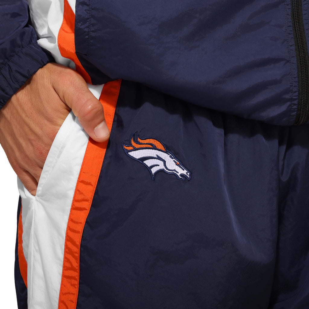 Denver Broncos Nylon Crinkle Gameday Pants FOCO