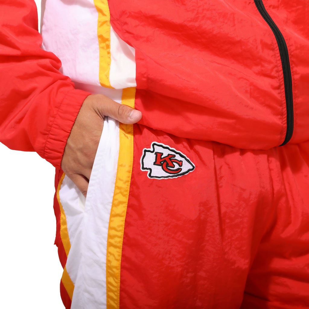Kansas City Chiefs Nylon Crinkle Gameday Pants FOCO