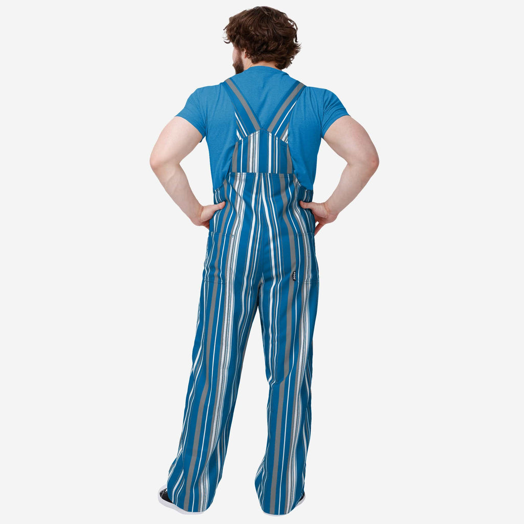 Detroit Lions Mens Hyper Stripe Bib Overalls FOCO