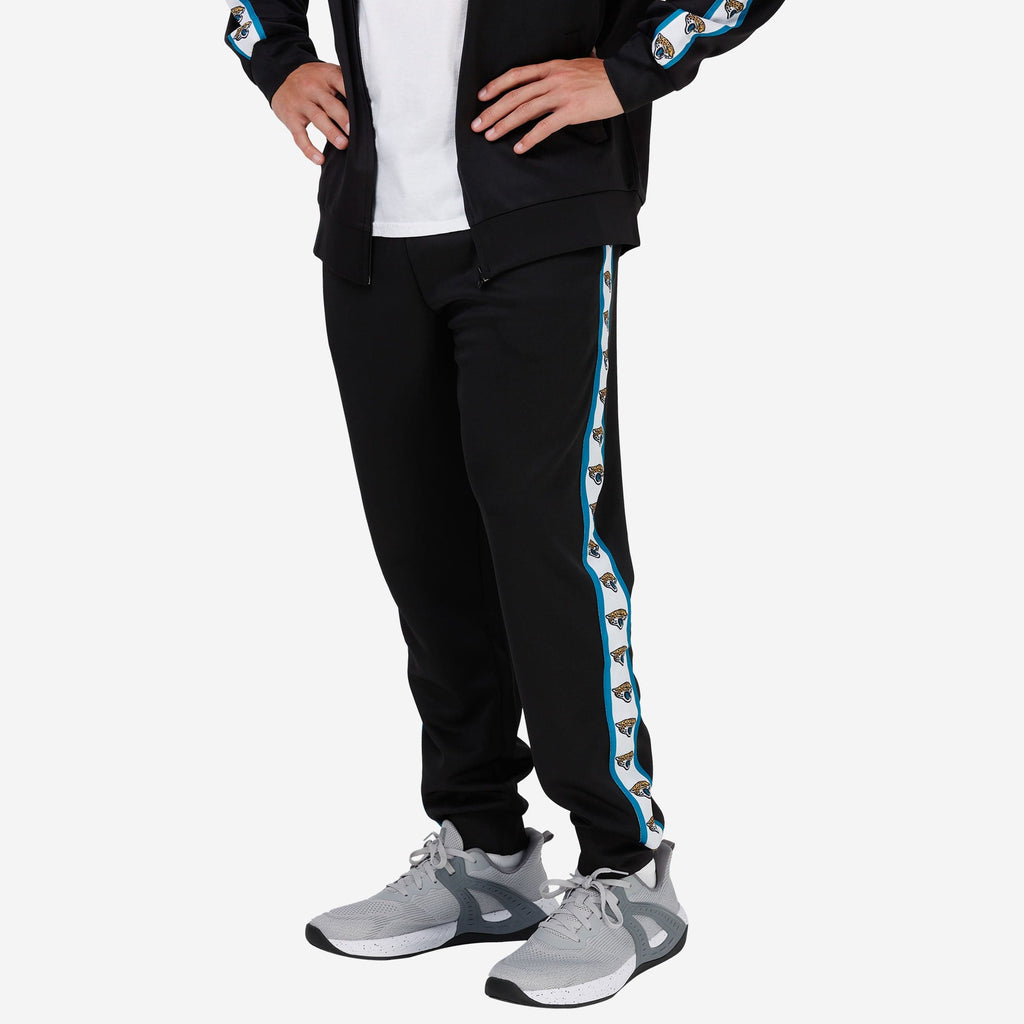Jacksonville Jaguars Stripe Logo Track Pants FOCO