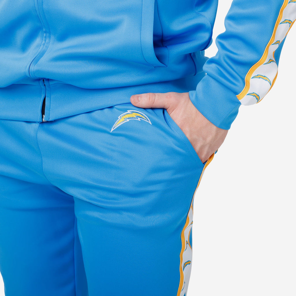 Los Angeles Chargers Stripe Logo Track Pants FOCO