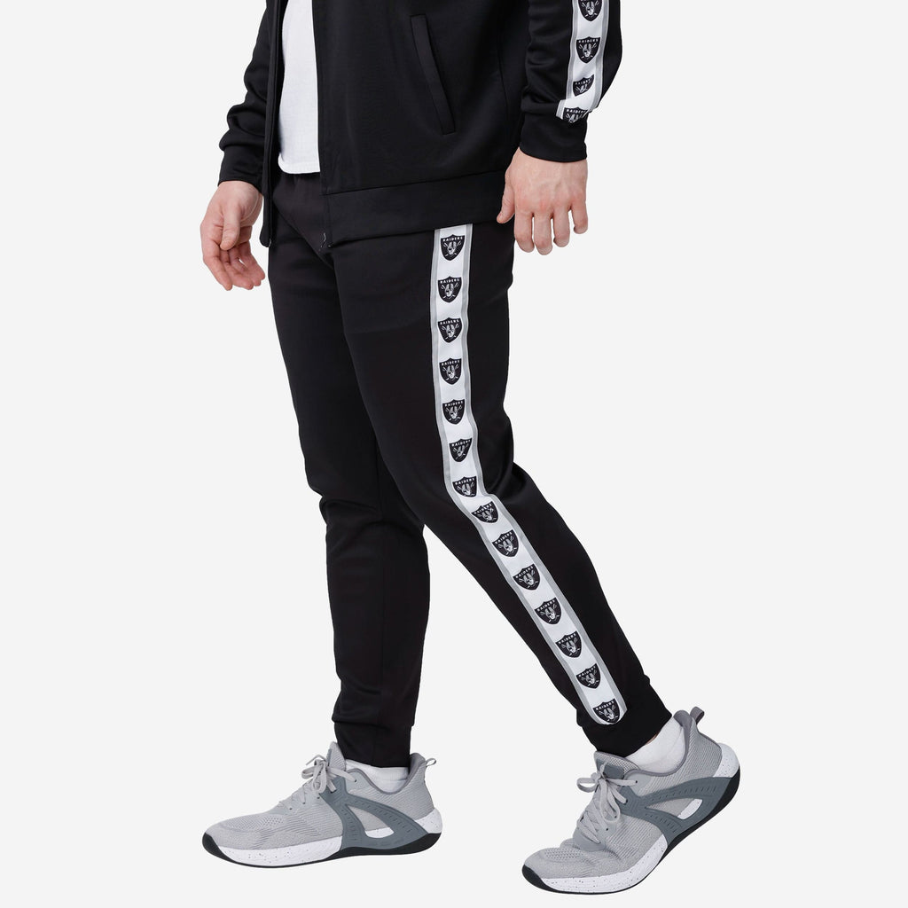 Las Vegas Raiders Stripe Logo Track Pants FOCO