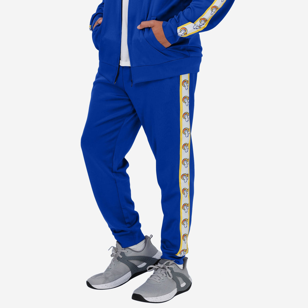 Los Angeles Rams Stripe Logo Track Pants FOCO