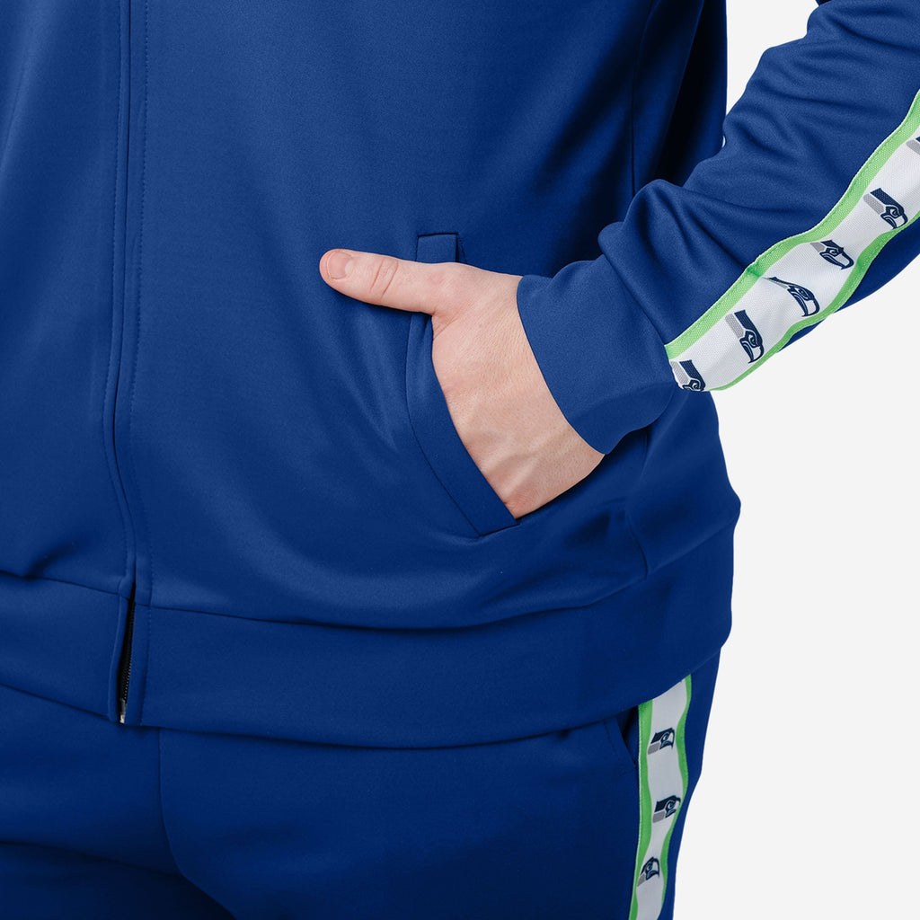 Seattle Seahawks Stripe Logo Track Pants FOCO