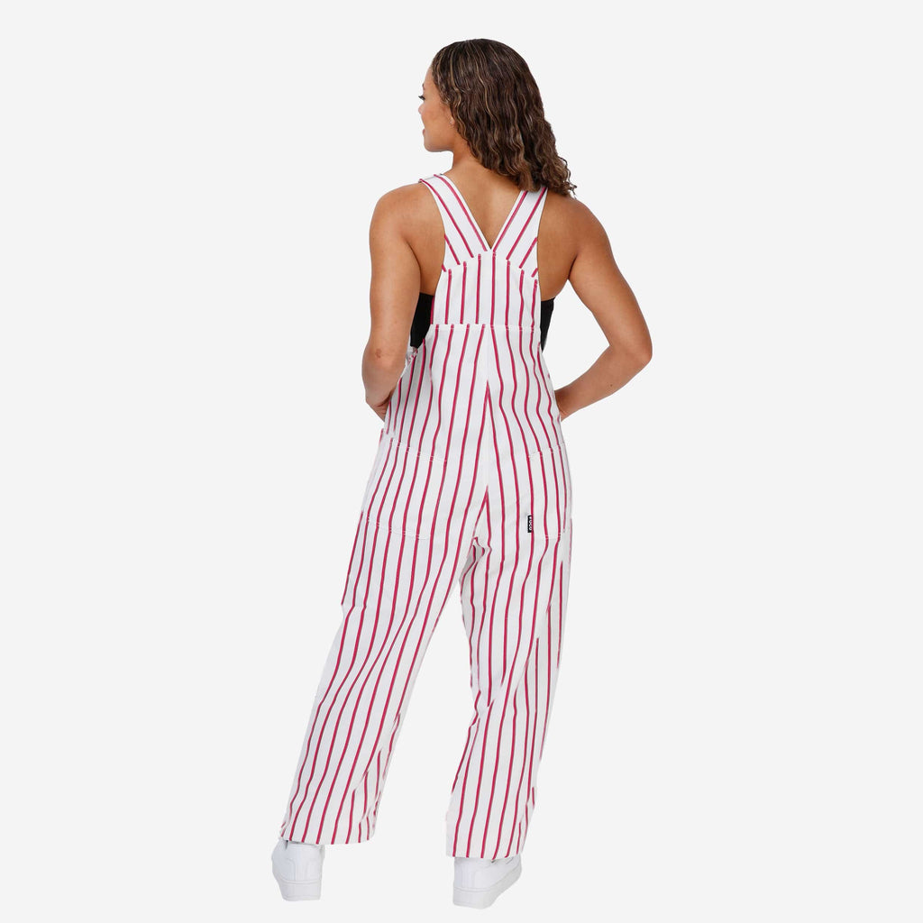Philadelphia Phillies Womens Pinstripe Bib Overalls FOCO