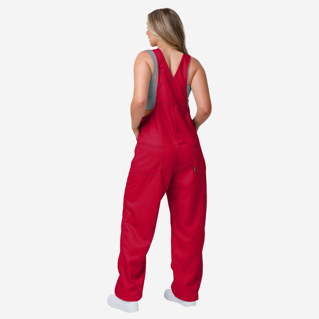 Ohio State Buckeyes Womens Big Logo Bib Overalls FOCO